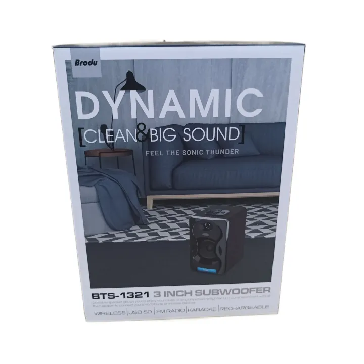 DYNAMIC BTS-1321 BLUETOOTH SPEAKER DYNAMIC BTS-1321 BLUETOOTH SPEAKER ...
