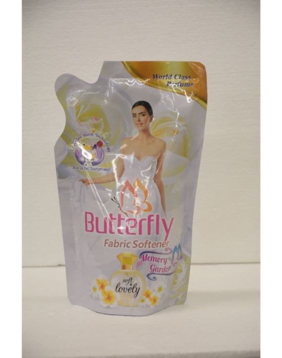 Butterfly Soft&Lovely Fabric Softener 330ml(White) | Shop.com.mm