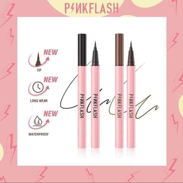 Pink flash eyeliners(black/brown) | Shop.com.mm