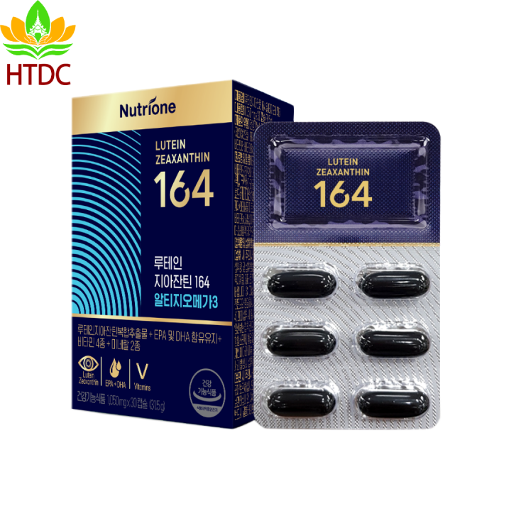 Nutrione Lutein Zeaxanthin 164 rTG Omega-3(1050mg x 30EA) | Shop.com.mm