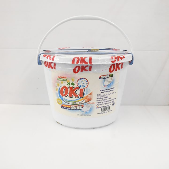 Oki Detergent Cream 10Kg/9kg (White) | Shop.com.mm