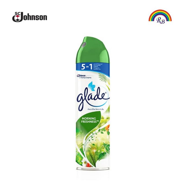 SC Johnson Glade Spray Morning Freshness 320ml/6TH (NEW) | Shop.com.mm