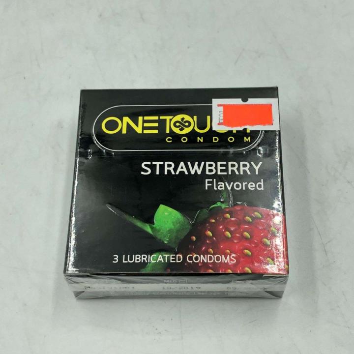 One Touch Condom Strawberry Flavored | Shop.com.mm