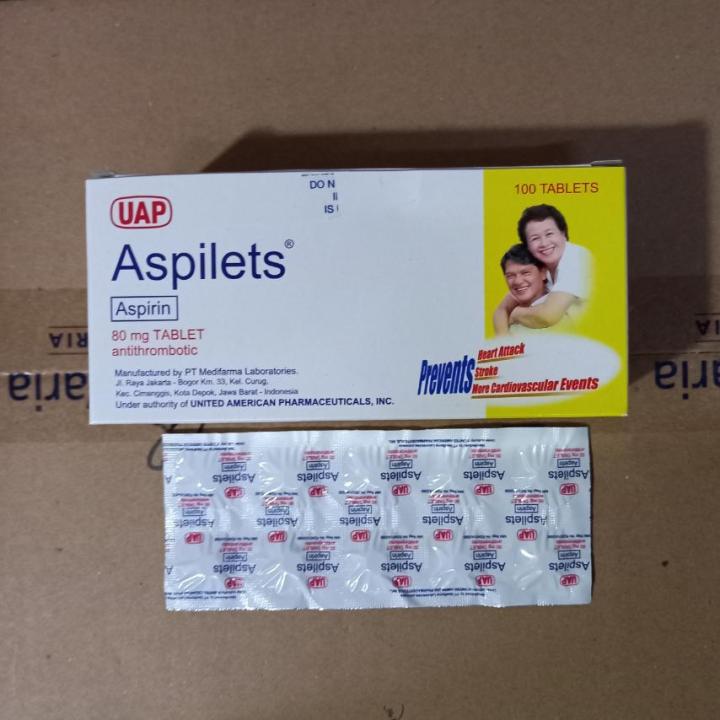 Aspilet (Aspirin 80mg) | Shop.com.mm