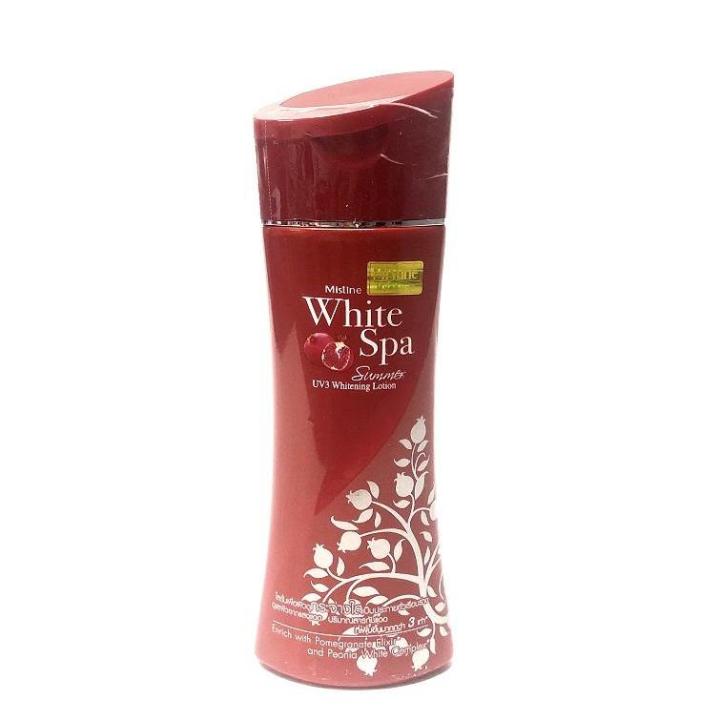 Mistine White Spa Summer Uv3 Whitening Lotion 200Ml | Shop.com.mm