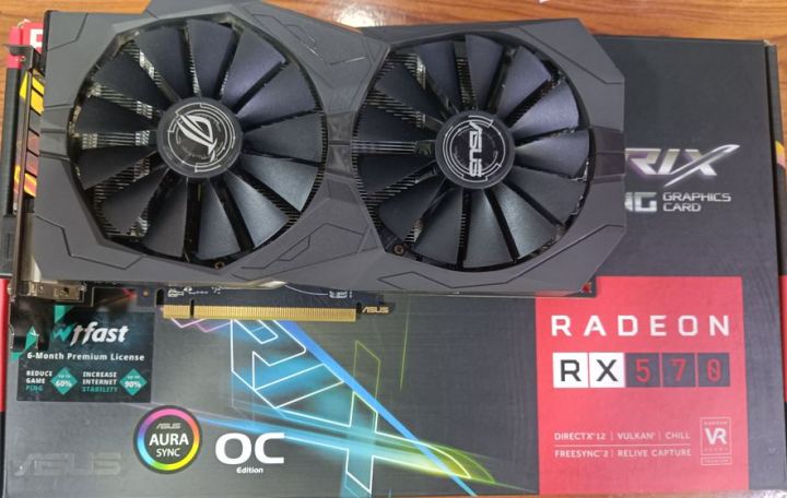 ASUS RX 570 4GB ROG Strix | Shop.com.mm