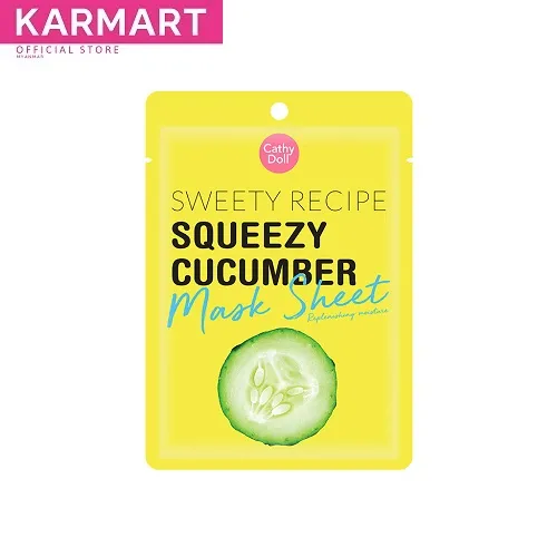 Cathy Doll Sweety Recipe Mask Sheet 25g)(#Squeezy Cucumber) | Shop.com.mm