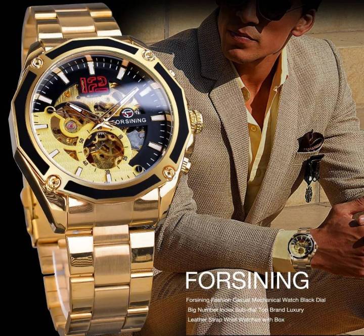 FORSINING Automatic Mechanical Luxury Men Watches FS818(Pre Order ...