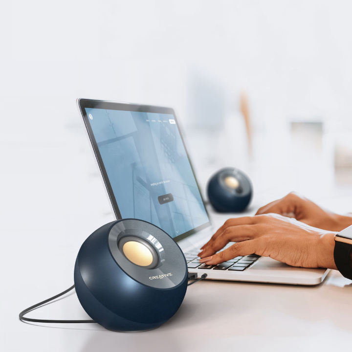 (Preorder) Creative Pebble V2 Speaker Black Computer Speaker by Pro ...