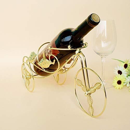 Wine Rack MGWYE Tricycle Metal Wine Bottle Holders Living Room ...