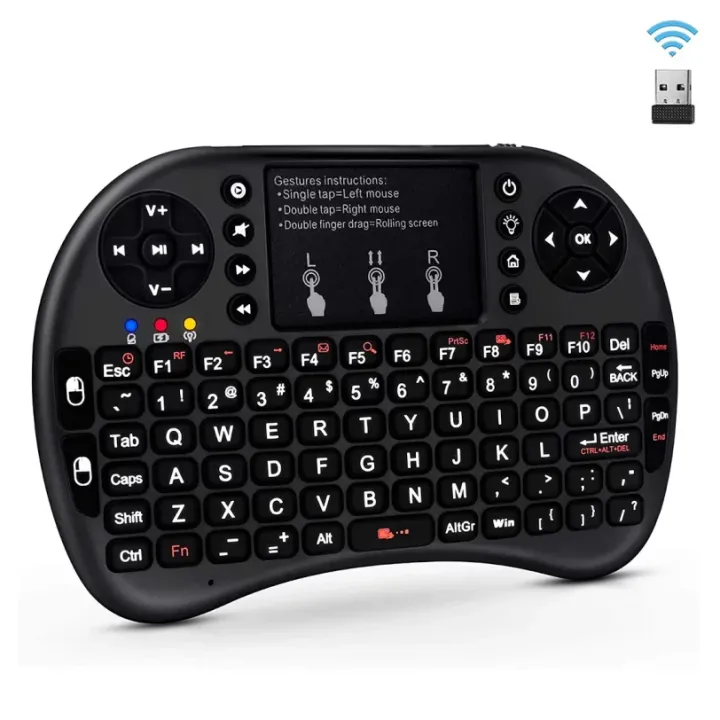 🎮 Mini Wireless Touchpad Keyboard⌨️ | Shop.com.mm