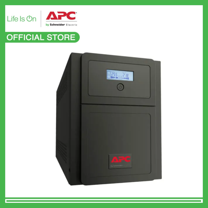 APC Easy UPS 1 Ph Line Interactive, 2000VA, Tower, 230V, 6 Universal outlets, AVR, LCD ...