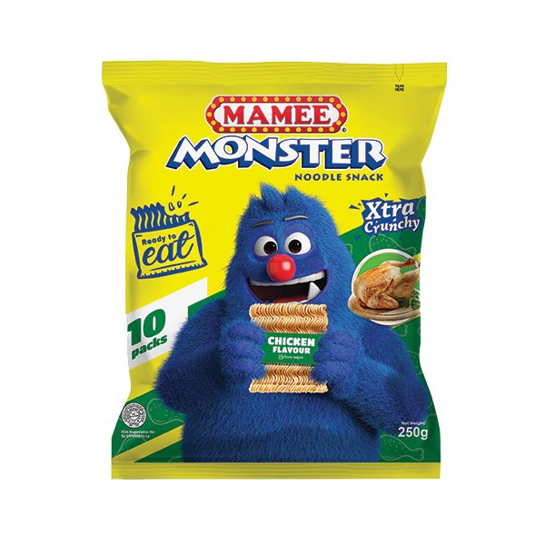 Mamee Monster Noodle Snack with Chicken Flavour (Family Size) | Shop.com.mm