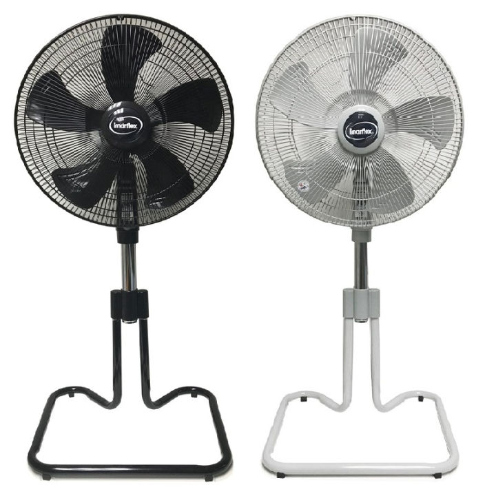 (Preorder) IMARFLEX industrial floor fan, 18 inches, 5 blades, 2 colors ...