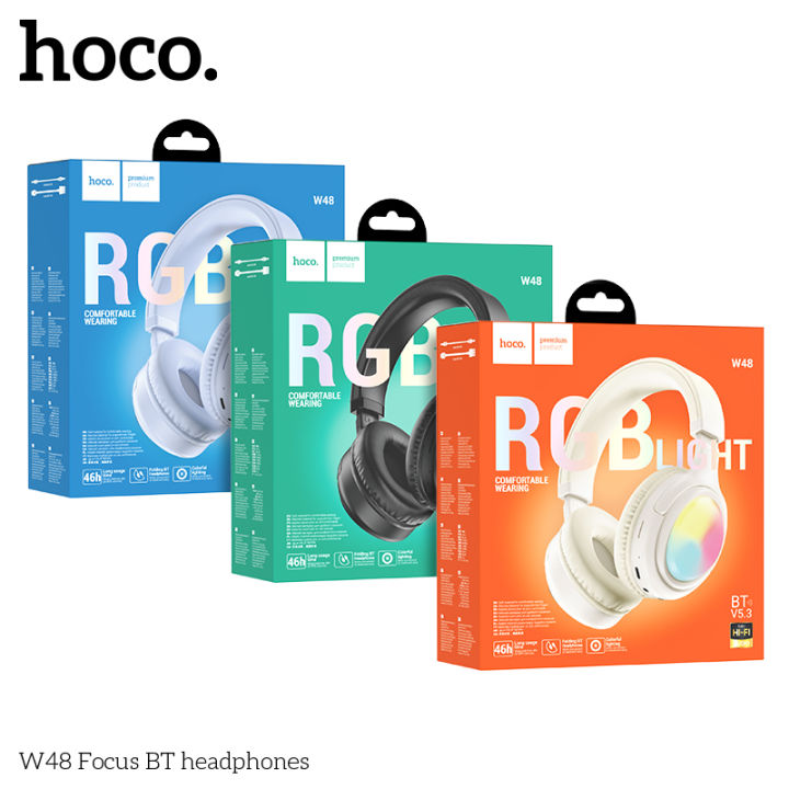 Hoco W48 Focus BT Headphone | Shop.com.mm