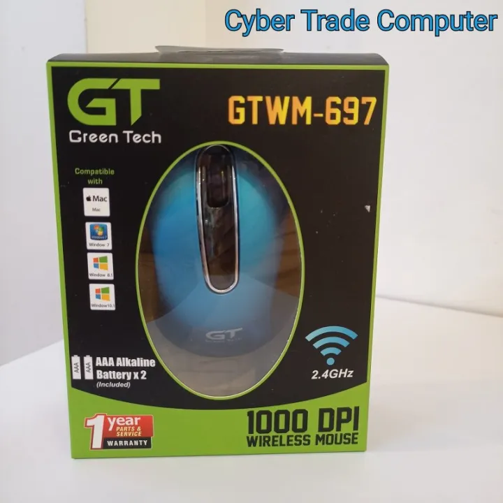 Green Tech GTWM-697 Wireless mouse GTWM - 697 | Shop.com.mm