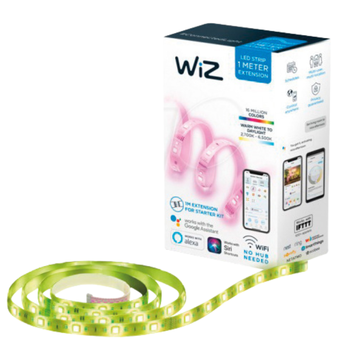 SIGNIFY (PHILIPS LIGHTING) Wiz Smart Wifi Dimmable LED Strip Extension ...