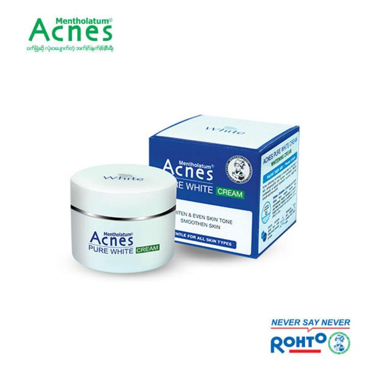 ACNES PURE WHITE CREAM 50G | Shop.com.mm