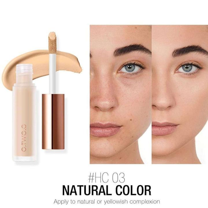 O.TWO.O High Coverage Liquid Concealer (#01) | Shop.com.mm
