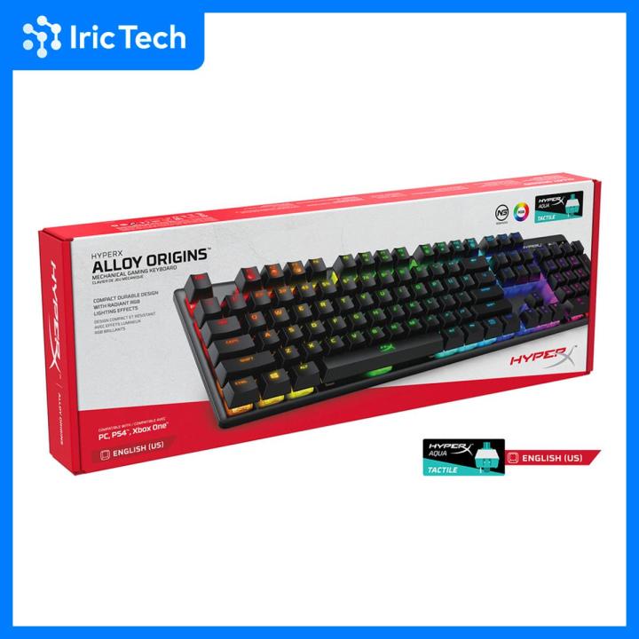 HyperX Alloy Origins : Aqua Switch Mechanical Keyboard | Shop.com.mm
