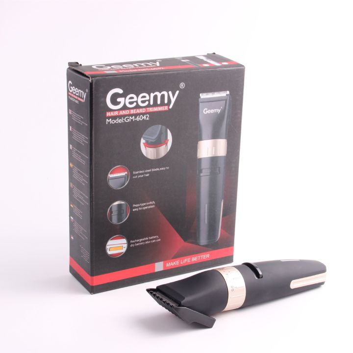 Geemy Electric Chargeable Hair Clipper | Shop.com.mm