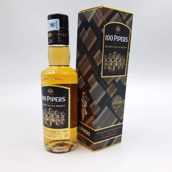 Seagrams 100 Pipers Blended Scotch Whisky 175ml | Shop.com.mm