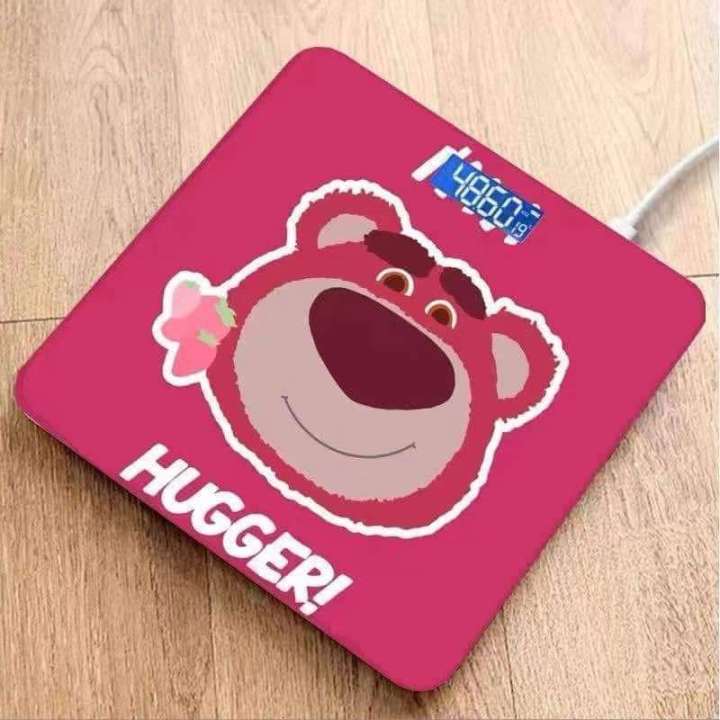 Digital weighing scales cartoon design | Shop.com.mm