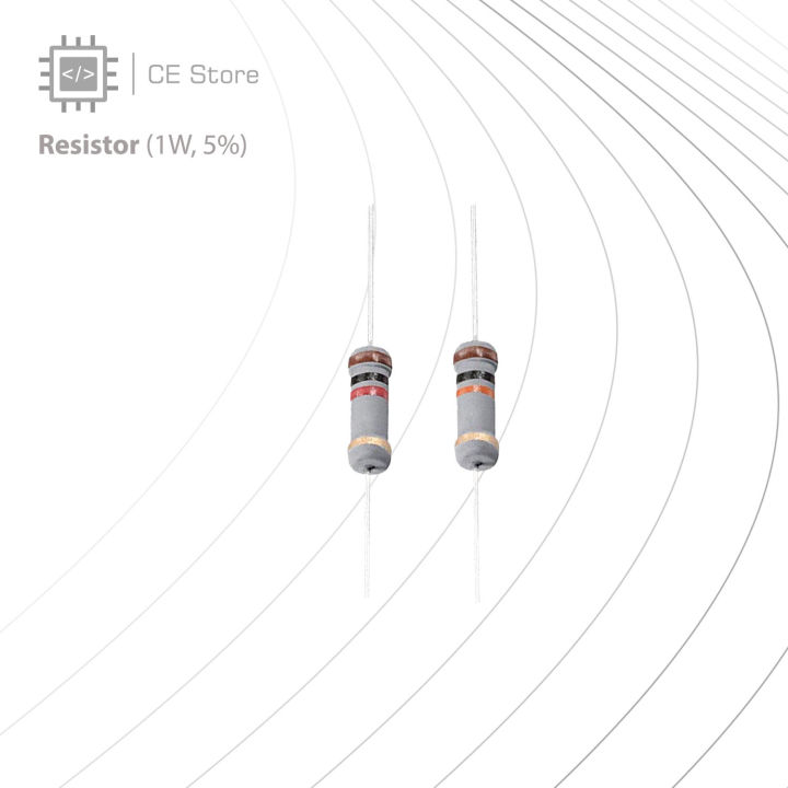 Resistors (1W , 4 Band) - CE Store,Electrical Circuitry & Parts | Shop ...