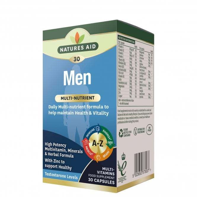 Natures Aid Men Multiviamin | Shop.com.mm