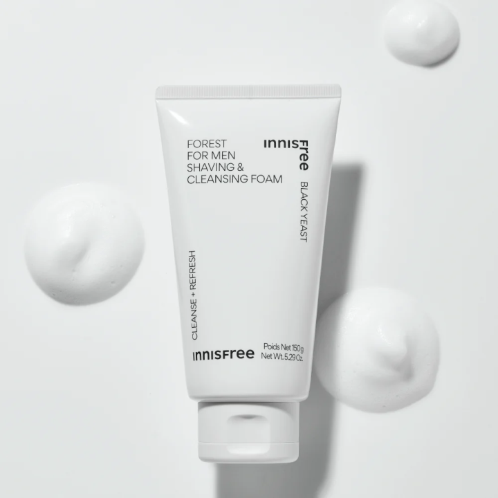 Innisfree Forest For Men Shaving & Cleansing Foam 150g | Shop.com.mm