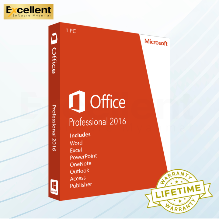 Microsoft Office 2016 Pro Plus | Shop.com.mm