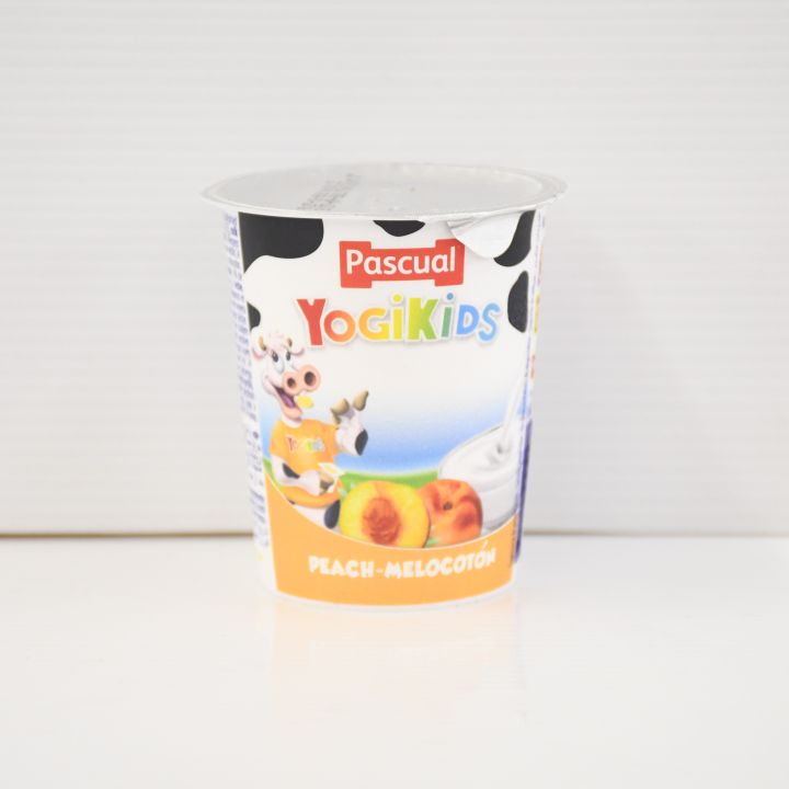 Pascual Yogikids Peach-Melocoton 125g | Shop.com.mm