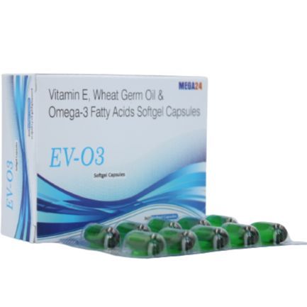 Mega EV-O3 Softgel Capsules | Shop.com.mm