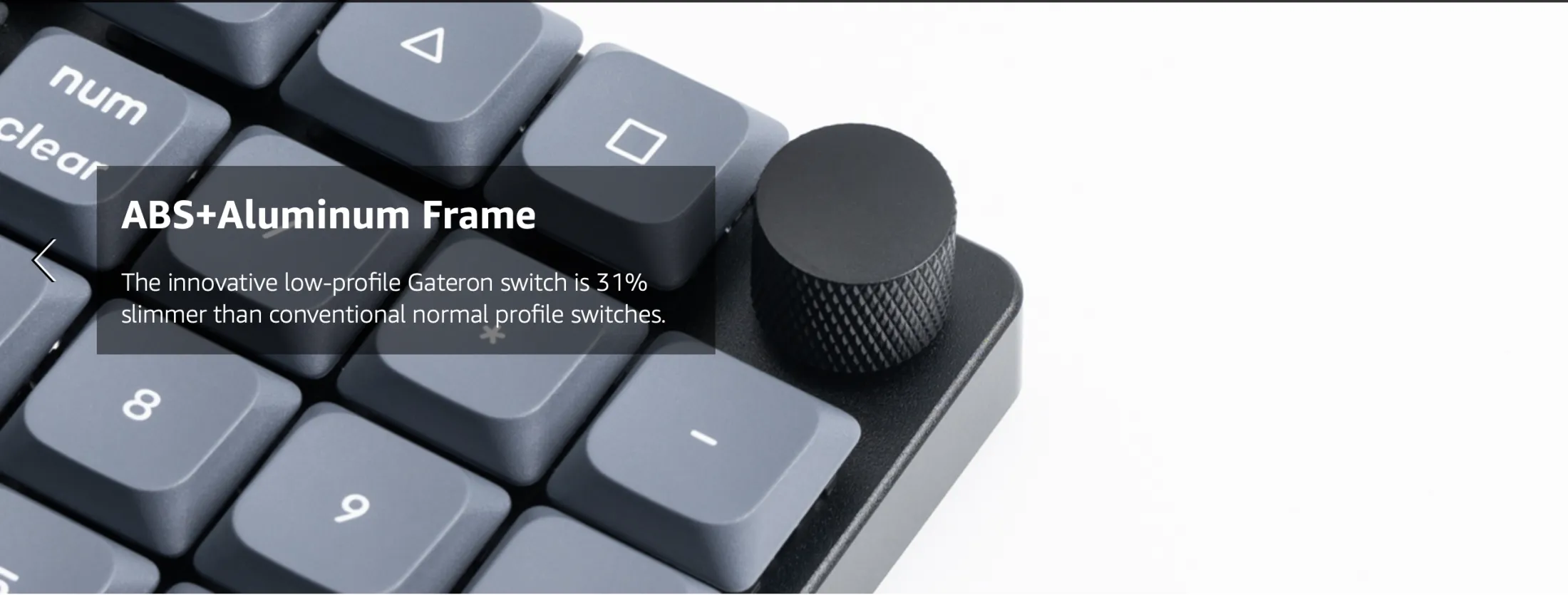 Keychron K17 Pro Low-Profile QMK/VIA Custom Wireless Mechanical ...