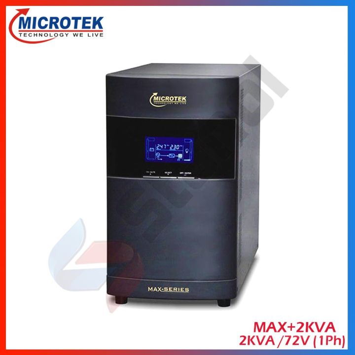 MICROTEK MAX+ONLINE UPS 2KVA/72V Inverter | Shop.com.mm