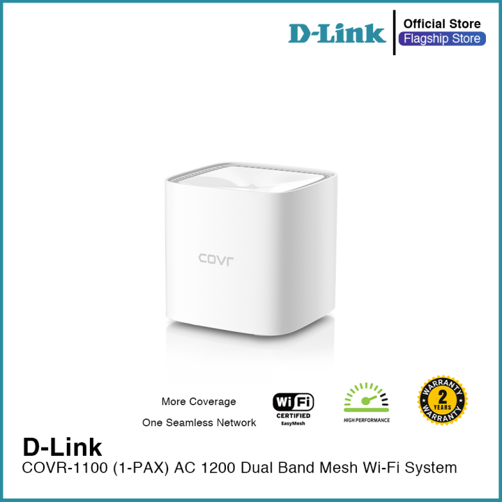 D-Link COVR-1100 (1-PAX) Whole Home AC Wireless Mesh System | Shop.com.mm