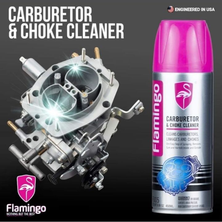 Flamingo Carburetor and Choke Cleaner 450ML | Shop.com.mm