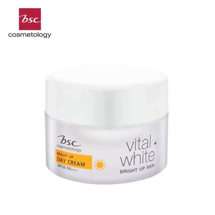 BSC Vital White Bright Up Day Cream SPF20 PA+++ | Shop.com.mm