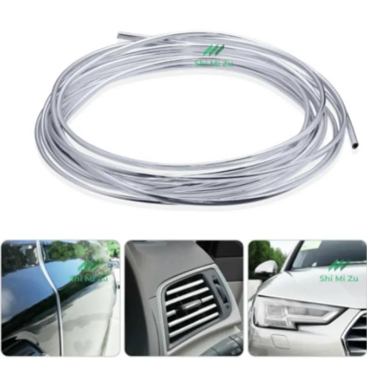 Chrome Car Door Edge Guard Lip Chrome Strip Anti Dent | Shop.com.mm