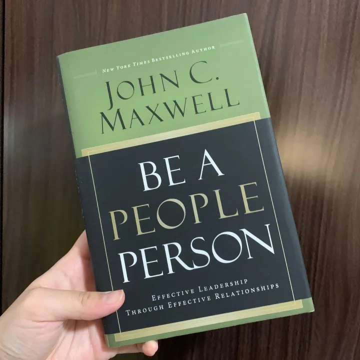 Be a People Person - John C. Maxwell | Shop.com.mm