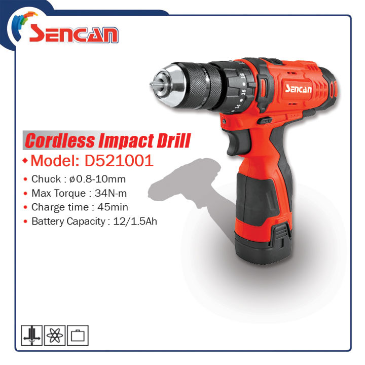 D521001 Sencan Cordless Impact Drill | Shop.com.mm