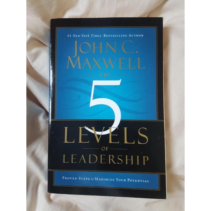 The 5 Levels of Leadership - John C. Maxwell | Shop.com.mm