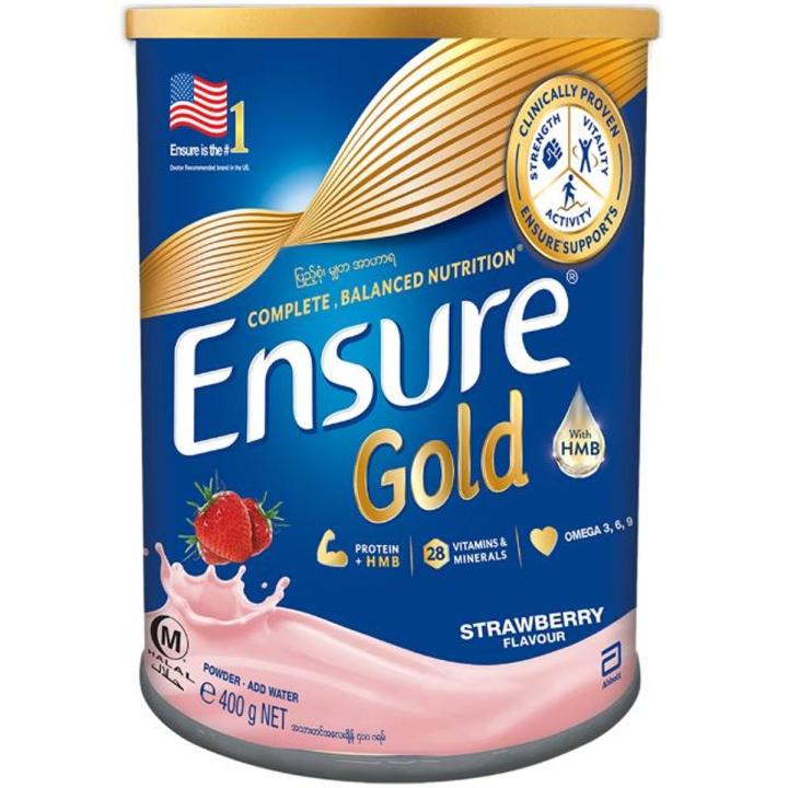ENSURE GOLD Strawberry Flavour 850g - Great Online Shop | Shop.com.mm