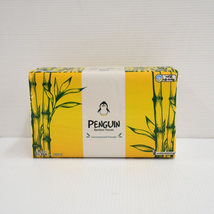Penguin Bamboo Tissues 360ply BB01 | Shop.com.mm