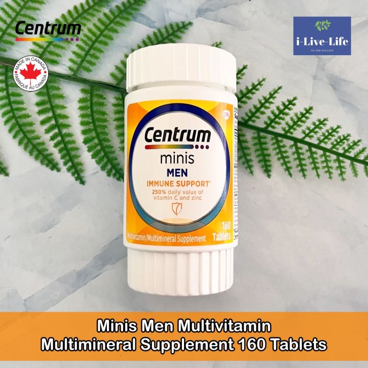 (Preorder)Centrum Multivitamin for Men Minis Men Multivitamin ...