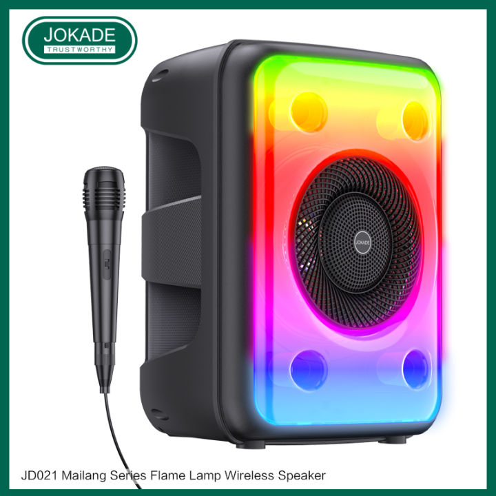 JOKADE JD021 MAILANG flame light Bluetooth speaker | Shop.com.mm