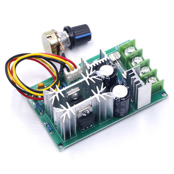 DC motor speed regulator 12V24V36V48V high power drive module PWM ...