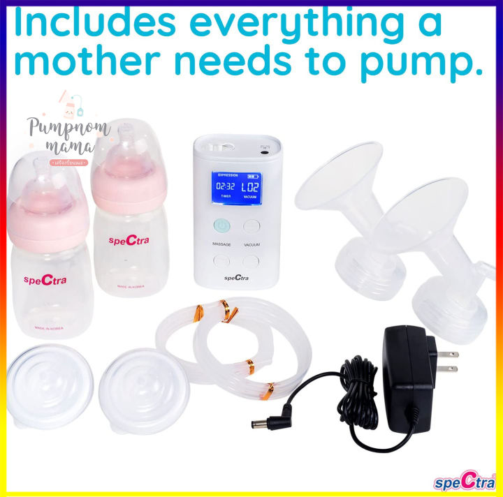 Spectra 9 Plus 9+ S9 plus portable breast pump, compact size (double ...