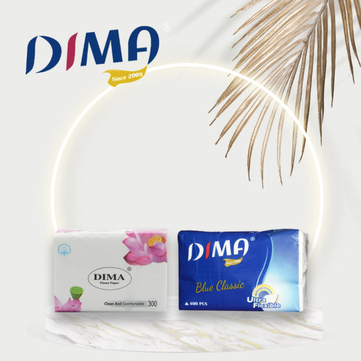 Dima Tissue ၁၀ ထုတ်ပါ (140mm x 95mm) | Shop.com.mm