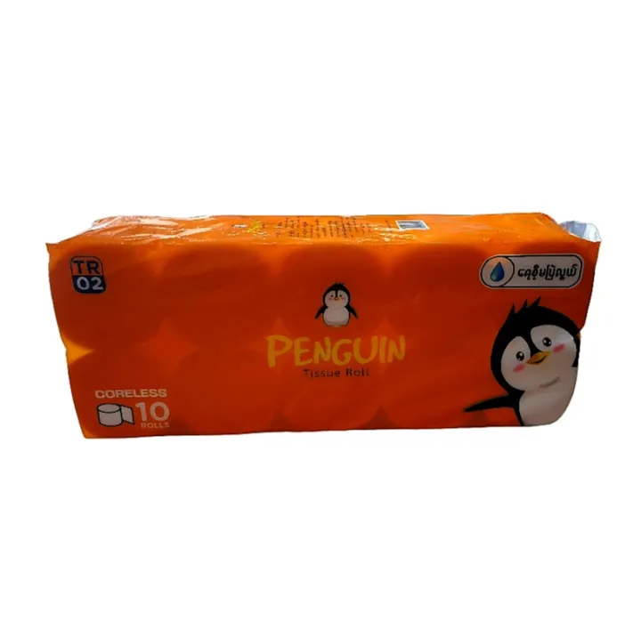 Penguin Tissue Full Roll (10Rolls) | Shop.com.mm